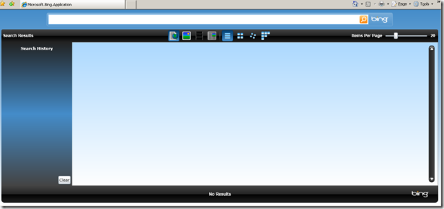 Jomit's Blog: First Look at - Silverlight SDK for Bing